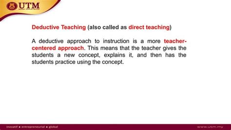 2019 Inductive Versus Deductive Teaching Methods Pdf