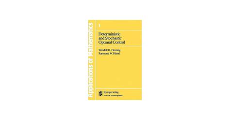 博客來 Deterministic And Stochastic Optimal Control