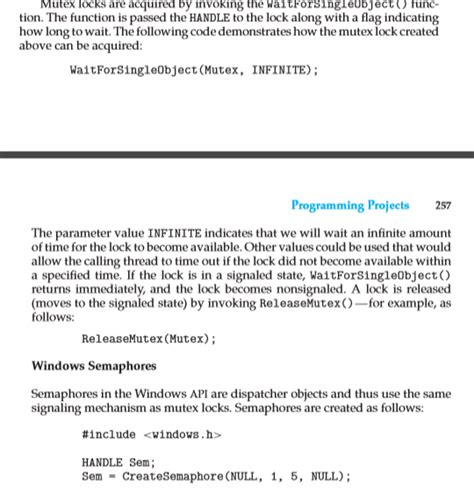 Solved Project Producer Consumer Problenm In Section Chegg