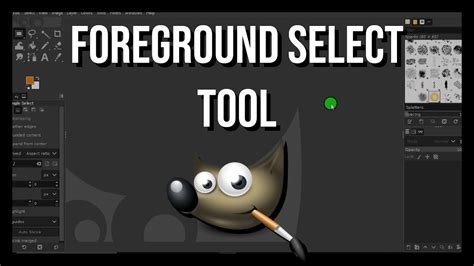 GIMP Tutorial 6 Foreground Select Tool GIMP Tutorials YouTube