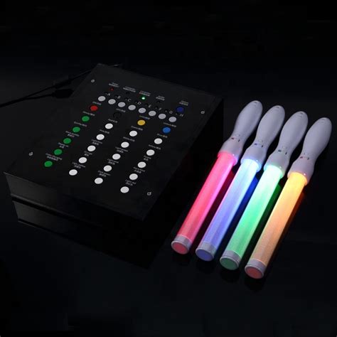 Party Event Led Light Stick Logo Printing Remote Control Led Glow Stick
