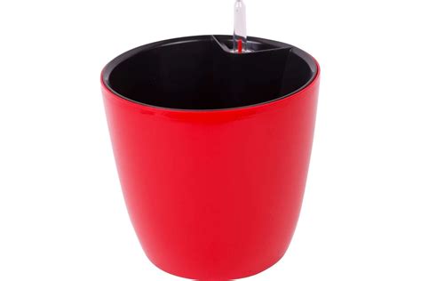 Горшок с автополивом ООО КЗНМ бочка D21 см красный 5 5л 528127