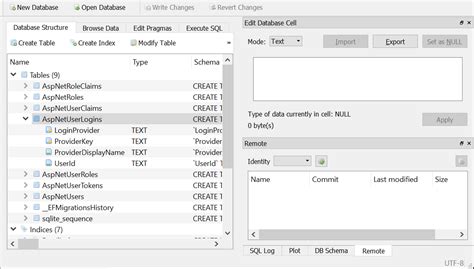 Identity Identityserver4 Sqlite Error 1 No Such Table Aspnetuserlogins Stack
