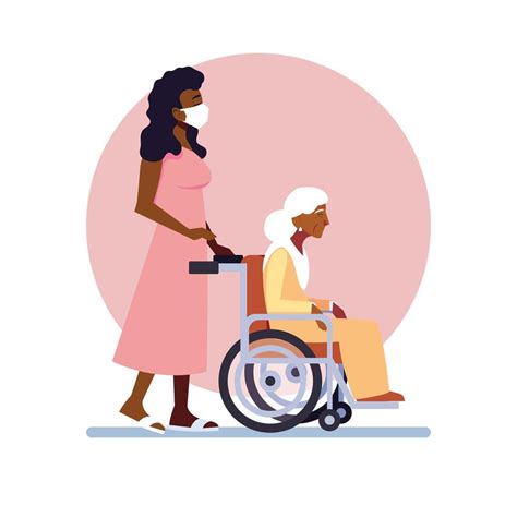 Caregiver Vector Art Icons And Graphics For Free Download