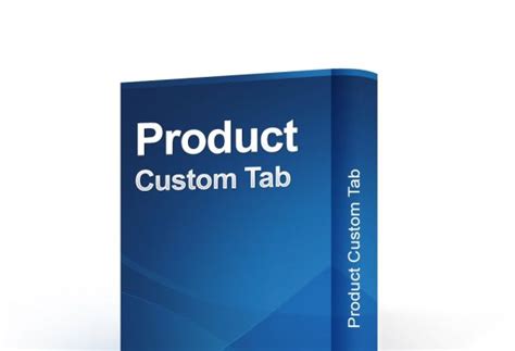 Prestashop Extension Product Custom Tab