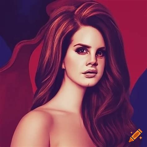Lana Del Rey On Craiyon