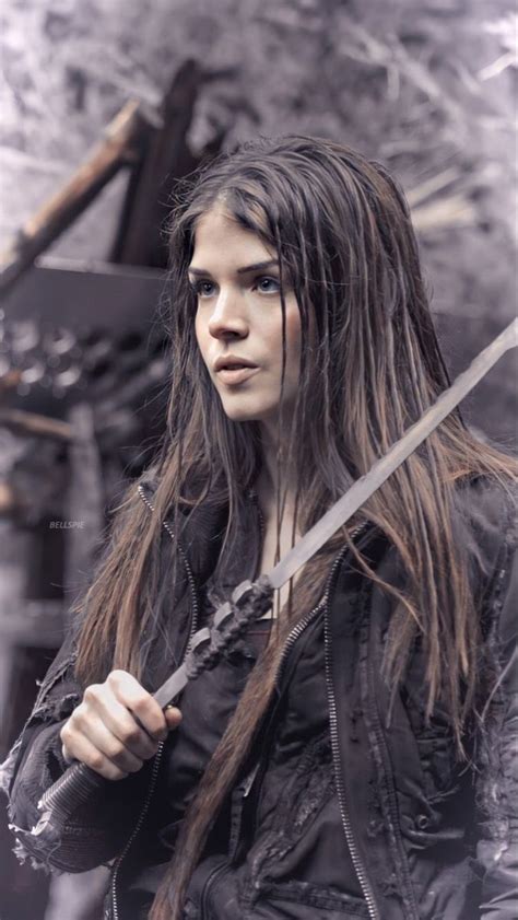 Octavia Blake Marie Avgeropoulos The 100 The 100 Show