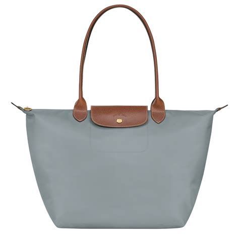 Le Pliage Original L Tote Bag Steel Recycled Canvas Longchamp Hk