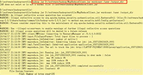 Windows下运行hadoop的wordcount示例超详细过程windows Hadoop Wordcountshdxhsq的博客