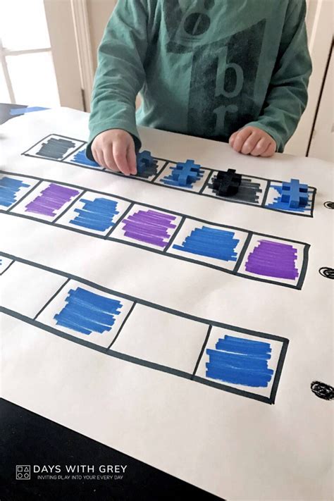 Preschool Ab Pattern Practice Days With Grey