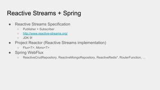 Reactive Programming With Spring PDF Web Development Internet