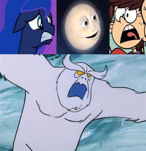 3 Lunas Are Scared Of Snow Ghost By Marvelous554 On Deviantart