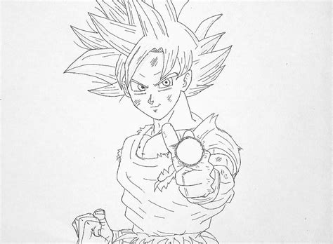 Ssj Goku Drawing At GetDrawings Free Download