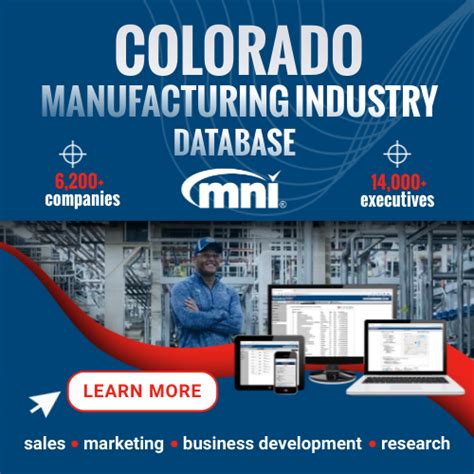 Top 10 Manufacturing Companies In Colorado Industryselect®
