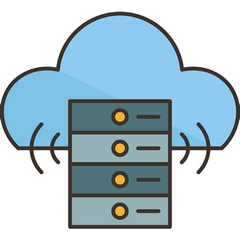 Cloud Hosting Server Storage Computing Icon Download On Iconfinder