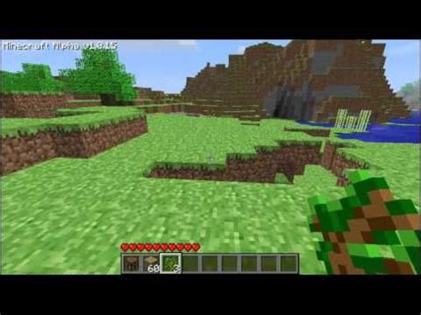 Minecraft Getting Started Tutorial Minecraft Tutorial Outdoor