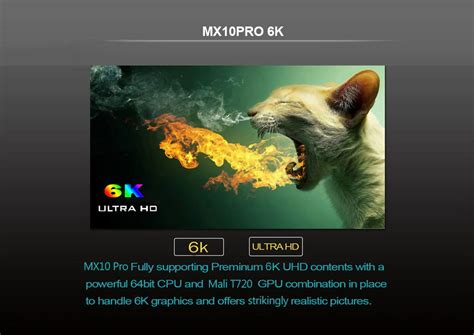 Mx10 Pro 6k Tv Box 464gb Gearvita