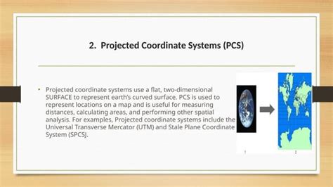 Coordinate Systems Map Projections And Graphical And Atoms Ppt Group B