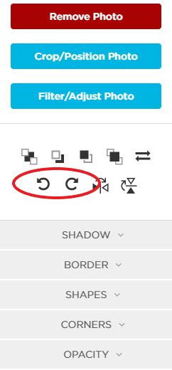 How Do I Rotate A Photo Or Text Box On The Page Picaboo Customer Support