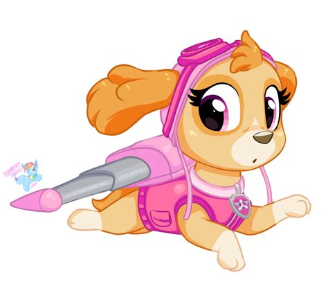 Paw Patrol Skye Vector 7 By Rainboweevee Da On Deviantart