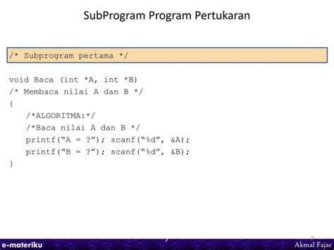 Pengantar Pemrograman Modular Ppt