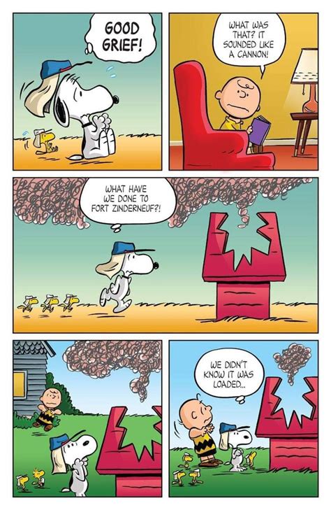 Peanuts Comic Color Snoopy Flying Ace Comic Charlie Brown Comic