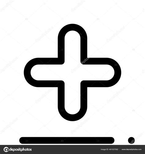 Action Add Button Icon Stock Vector By ©iconfinder 461037582