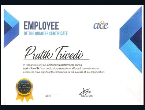 Pratik Trivedi On Linkedin Grateful Employeeofthequarter Teamwork Achievement Cypress