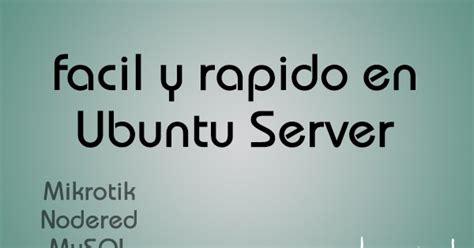 Docker En Ubuntu Server 18