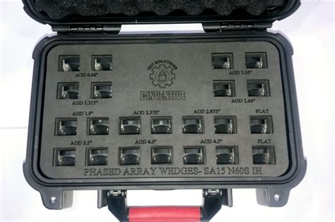 REXOLITE WEDGE PHASED ARRAY AND TOFD E INVENTIVE