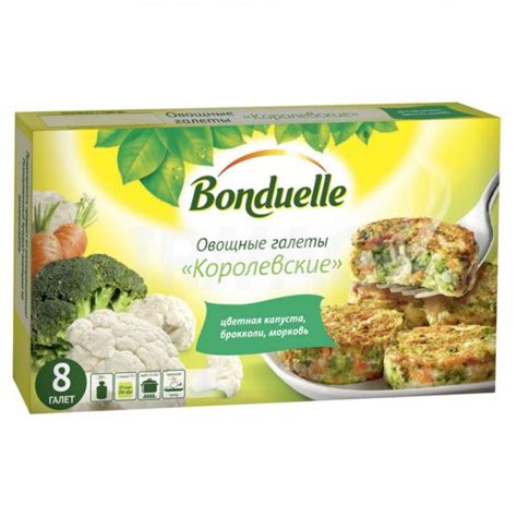 Галеты овощные Bonduelle Королевские (300 г) - IRMAG.RU