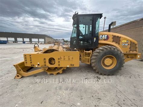 Caterpillar Cp74b Rodillos De Un Solo Tambor Construcción