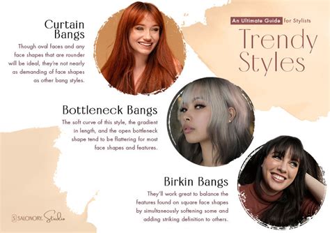 The Different Types Of Bangs An Ultimate Guide For Stylists SALONORY Studio