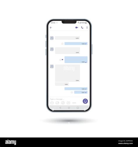 Messenger Ui Template Social Communication App Mockup Chat