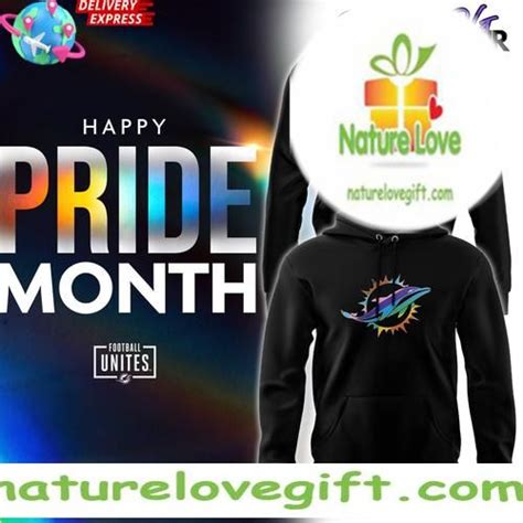 Miami Dolphins 2025 Pride Month Nfl Hoodie Unique Ts For Every