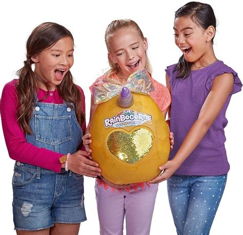 Rainbocorns Giant Big Bow Surprise Mystery Egg Includes 25 Surprises