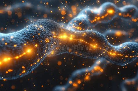 abstract flowing designs neural signal pathways with dynamic lines