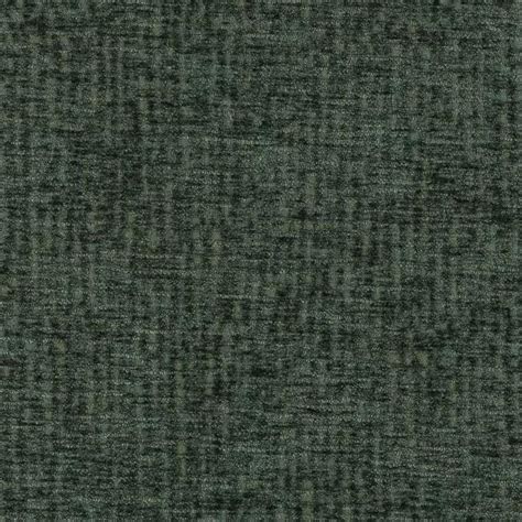Pine Green Plain And Solid Chenille Upholstery Fabric By The Yard