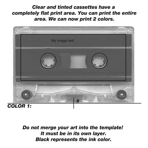 Cassette Cover Template 53 Koleksi Gambar