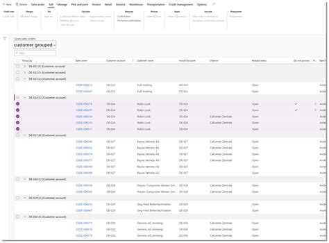 Using Extended Grid Capabilities Microsoft Dynamics 365 For Finance