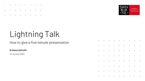Lightning Talk Tìm Hiểu Khái Niệm Và Cách Thực Hiện Hiệu Quả