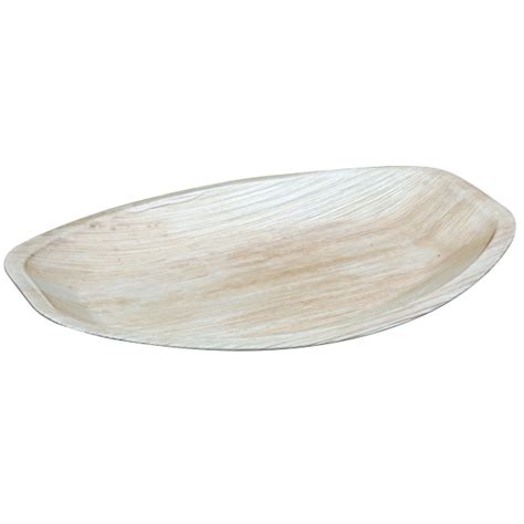 One Tree Oval Palm Leaf Platter Enviromart Enviromart