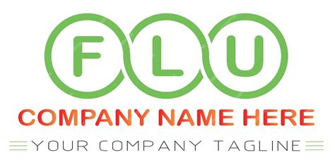 Premium Vector Flu Letter Logo Design