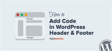 How To Add Code In Wordpress Header And Footer Wo Plugin