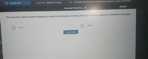 Solved Task 50 ﻿of 50assignment Module 3 ﻿computask