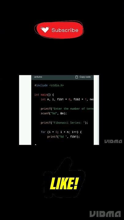 Fibonacci Series😱 Htmlcss Javascript Coding Html Programming