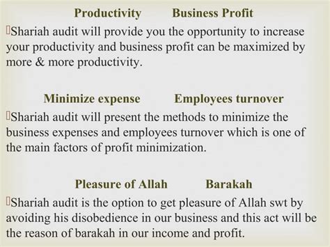 What Is Shariah Audit Ppt