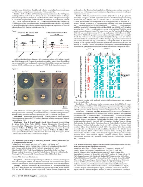 Pdf 1248 A Machine Learning Approach To Predict The Cefazolin Inoculum Effect In Methicillin