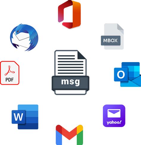 MSG Converter Export MSG Files Into 25 Formats