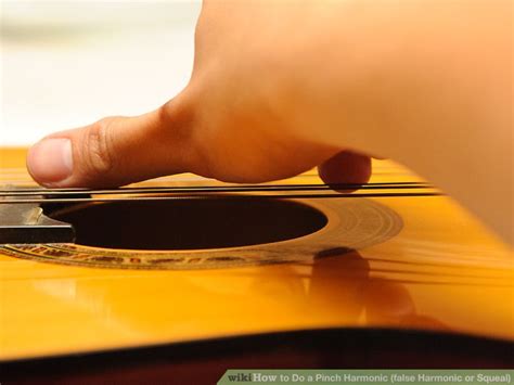 How To Do A Pinch Harmonic False Harmonic Or Squeal 10 Steps